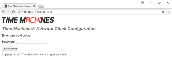 PoE NTP Digital Wall Clocks - TimeMachines Inc.