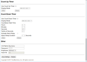 PoE NTP Digital Wall Clocks - TimeMachines Inc.