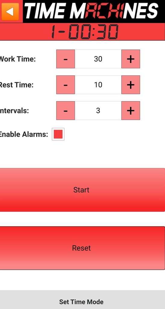 Fitness and Training Timers - TimeMachines Inc.